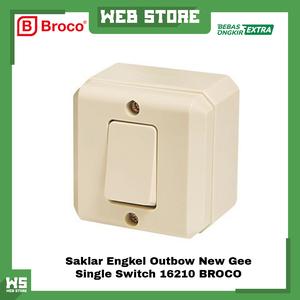 Jual Saklar Engkel Outbow New Gee Single Switch Saklar Tunggal 16210 ...