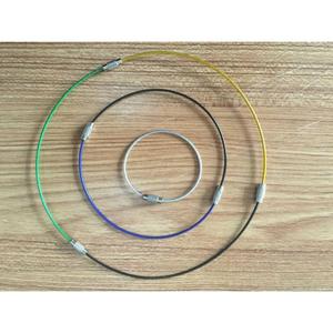 Jual Tali Besi Carabiner Metal Stainless Steel Wire Keys Hanging ...