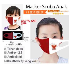 Jual Masker scuba merah putih garuda ukuran dewasa dan anak - Jakarta ...