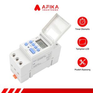 Promo MCB Power Timer Programmable Time Switch Relay 16A 220V 2000W ...