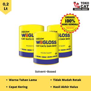 Jual CAT KAYU BESI WELDON WIIGLOSS 200 ML - Kota Semarang ...