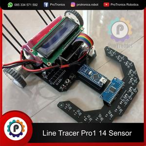 Jual Robot Line Follower Mikro Pro1 14 Sensor Free Coding Standard ...