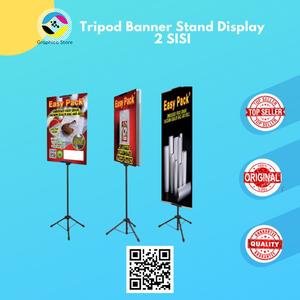 Jual Tripod Standing Banner 2 Sisi - BESI Standing Banner - Kota Depok ...