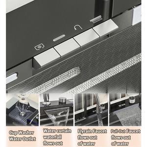 Jual Kitchen Sink Modern Luxury Black 7545 Piano Led New Design ...