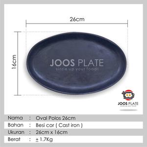 Jual Hot Plate Oval Polos Besar Atau Hotplate Oval Besar - Jakarta ...