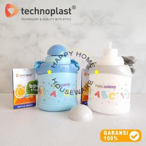 Jual TECHNOPLAST Tiny Treasure Bottle 460ml Botol Minum Sedotan Biasa ...