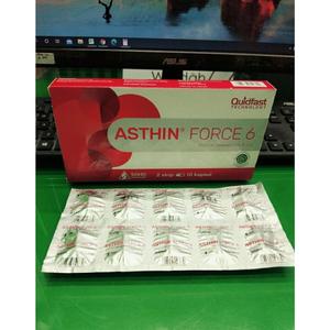 Jual ASTHIN FORCE 6 MG 1 LEMBAR ISI 10 KAPSUL - Kota Bogor - JAVYAMI ...