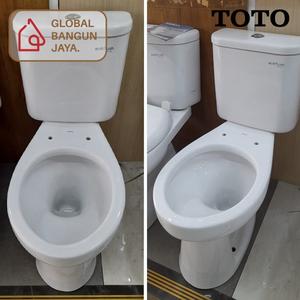 Jual DISKON KLOSET DUDUK TOTO CW427J SOFT CLOSING DUAL FLUSH / SW427JP ...