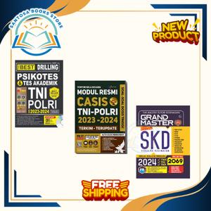 Jual Buku Modul Resmi Casis TNI POLRI 2023-2024 // Buku GRAND MASTER ...