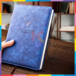 Jual Buku Catatan Harian Notebook Diary Cover Kulit 100 Lembar - CW ...