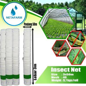 Jual Insect Net Putih Jaring Serangga Insectnet Mesh 40 Lebar 3M ...