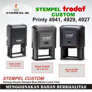 Jual Stempel Custom Trodat Printy 4941 4929 4927 Logo Perusahaan - Kota Surabaya - Aslesha593 ...