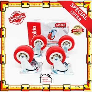 Jual Roda Kastor Tokio 2" Inch Hidup Non Rem - Jakarta Pusat - uahau | Tokopedia