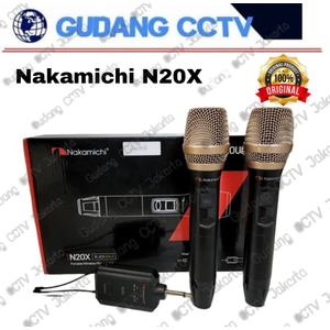 Jual Mic Wireless Nakamichi N20X / Microphone N 20 X Original Garansi Resmi - Kab. Bogor - MITRA ...