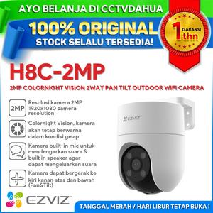 Promo EZVIZ H8C 1080P WIFI PAN TILT COLOR NIGHT VISION OUTDOOR IP ...