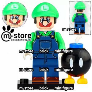Jual brick super mario bros luigi bob omb mini toy figure - Kota Bogor ...