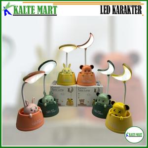 Jual Cartoon Table Lamp Lampu Meja Belajar Kartun Led - B2 Kuning ...