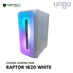Jual Casing PC Gaming Raptor 1820 White Case Gaming Power UP Raptor ...