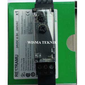 Jual Saklar Lampu Schneider Timer Ganda Re17Ramu 0.1Det-100 Jam Switch ...