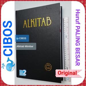 Jual Alkitab Mimbar / Keluarga. Kristen. LAI TB 073 TI Huruf EKSTRA ...