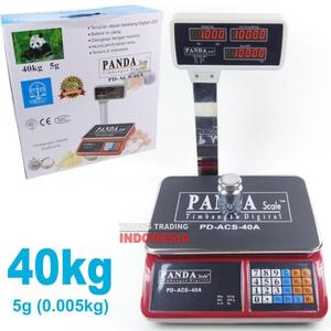 Jual Timbangan Digital Panda Scale 40kg 5g Timbangan Buah Sayur ...