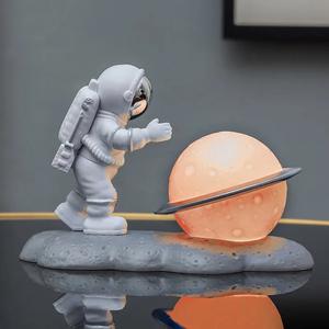Jual Astronaut Action Figures Figurines Sculpture Room Decorative ...