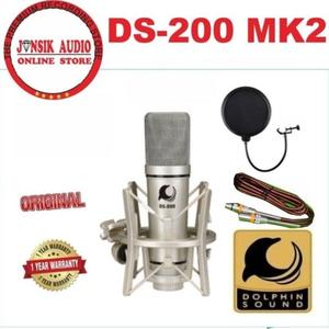 Jual Microphone Dolphin Sound DS200 Microphone Condensor Studio - Kab ...