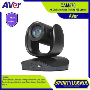 Jual AVer CAM570 4K Dual Lens Audio Tracking PTZ Conferencing Camera ...
