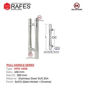 Jual Handle Pintu/ Tarikan Pintu Depan Stainless Steel SUS 304 (HPD 45 ...