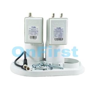 Jual Lnb Parabola Cband Yuri Twin 2 Satelite 1Receiver Hyf - Jakarta ...