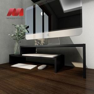 Jual Stand Monitor Alas Laptop Meja PC Komputer Dudukan Kayu Minimalis ...