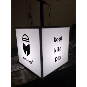 Jual Neon Box Kubus/neon Box Akrilik Costum/neon Box Costum - Jakarta ...