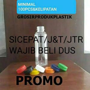 Jual (Sale) Botol Almond Plastik 250 Ml Short Neck Botol Jus 250Ml ...
