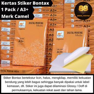 Jual [250] Kertas Stiker Bontak A3+ Stiker Chromo Bontax / Sticker ...