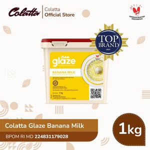Jual Colatta Glaze Banana Milk - Bahan Pelapis Rasa Pisang Susu 1Kg ...