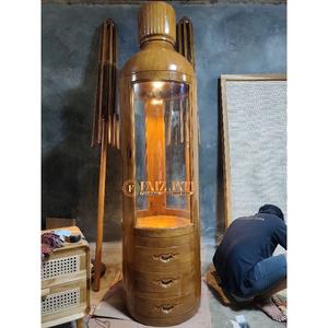 Jual Almari Hias Lemari Botol Lemari Pajangan Model Botol full jati ...