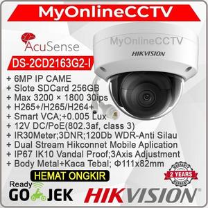 Jual QT DS-2CD2163G2-I Hikvision IP Camera CCTV Indoor 6MP AcuSense - Jakarta Timur - TOKOPEDIA ...