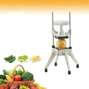 Jual Commercial Potato Chipper Fruit Vegetable Slicer With 3 Stainless ...