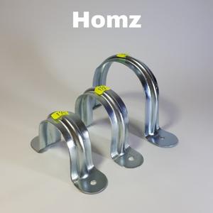 Jual Klem Plat Besi 1 1/2" inch Tebal/Pipe Clamp/Klem Omega Galvanis ...