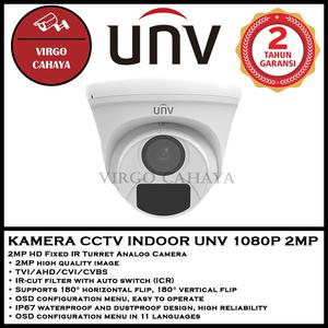 Jual QT Camera Cctv UNIVIEW Full HD 2MP 1080P Infra Red UNV Indoor ...