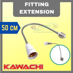 Jual Fitting Lampu Extension E27 Fleksibel Sambungan Fitting Termurah ...
