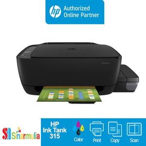 Jual Hp Printer Ink Tank 315 All-In-One Print Scan Copy Color - Jakarta ...