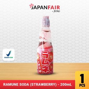 Jual Soft Drink Hata Ramune Strawberry 200 ml Minuman Jepang - Kota ...