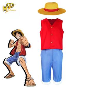Jual Wq One Piece Cosplay Costume Monkey D Luffy Cosplay Costume Luffy ...