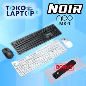 Jual ORIGINAL Neo MK1 / MK-1 Wireless Combo Keyboard & Mouse Noir Gear ...