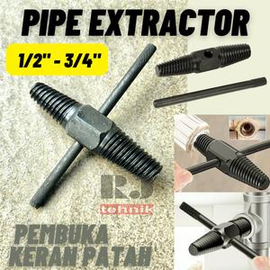 Jual Tap Balik Alat Pembuka Cabut Kran Air Patah Baut Ukuran 1/2 - 3/4 ...