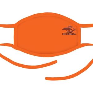 Jual Masker Kain logo Pos Indonesia / Masker yang bisa dicuci - Jakarta ...