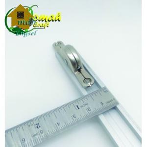 Jual Rel Sliding Roda Bentuk U 1 Inch Rel Roda Pintu Jendela Alumunium ...