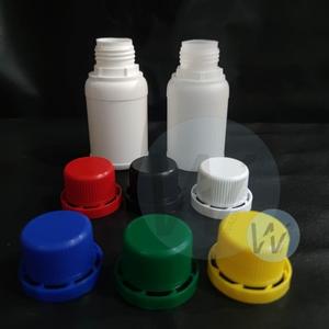 Jual Botol LABOR 250 ml agro Pert 250ml Plastik HDPE kimia pupuk Bulet ...