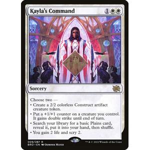 Jual MTG | Kayla's Command | BRO - Kota Bandung - The Maple Board Game ...
